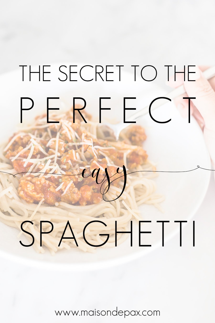 Italian Sausage Pasta (Easy Spaghetti Recipe) - Maison de Pax