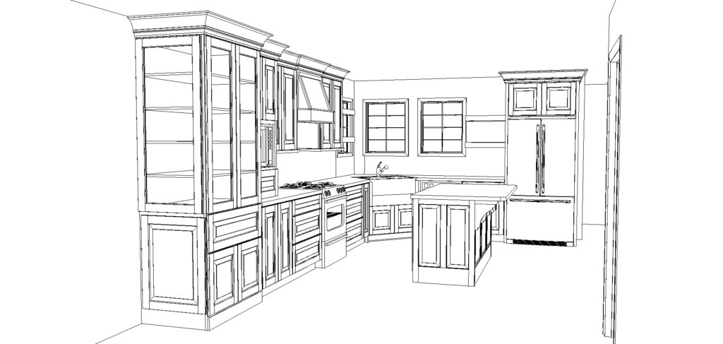 Rustic Refined Kitchen Design Plans - Maison de Pax
