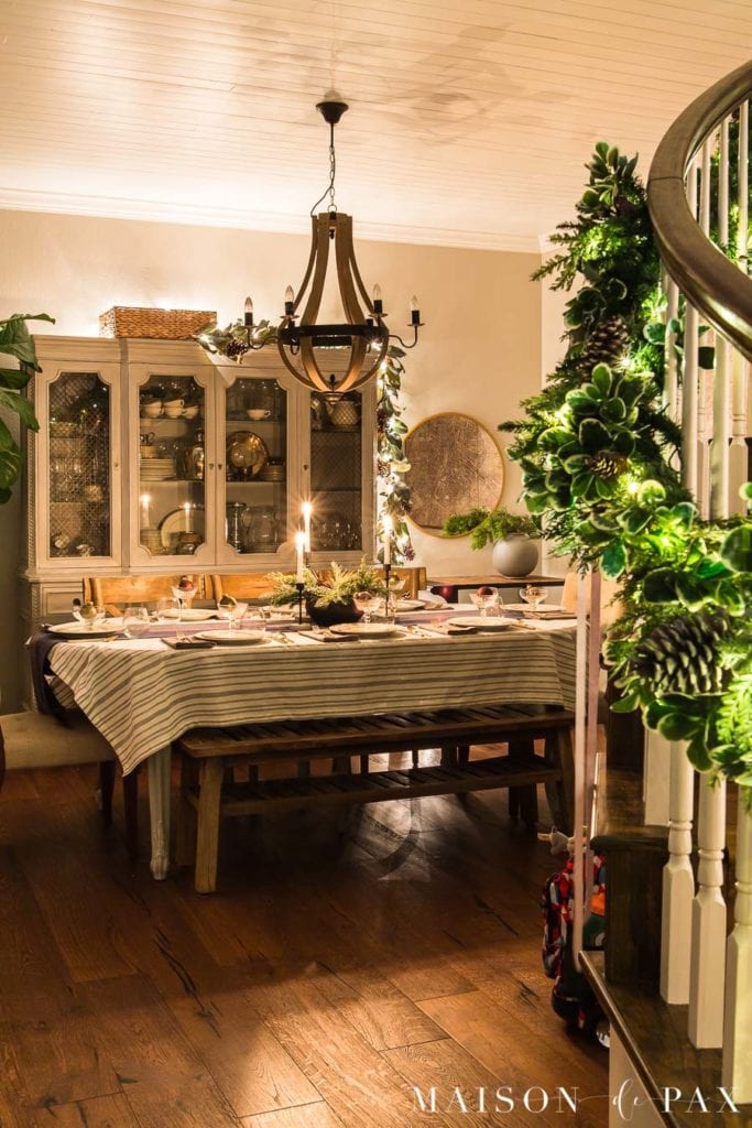 Christmas Candlelight Home Tour - Maison de Pax