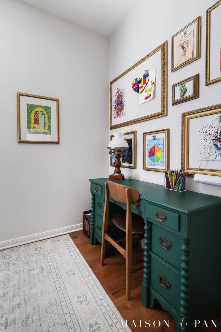 How to Paint a Desk - Maison de Pax