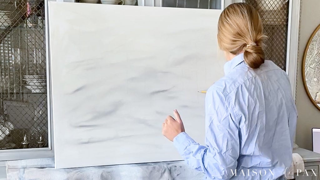 Large DIY Painting for Beginners - Maison de Pax