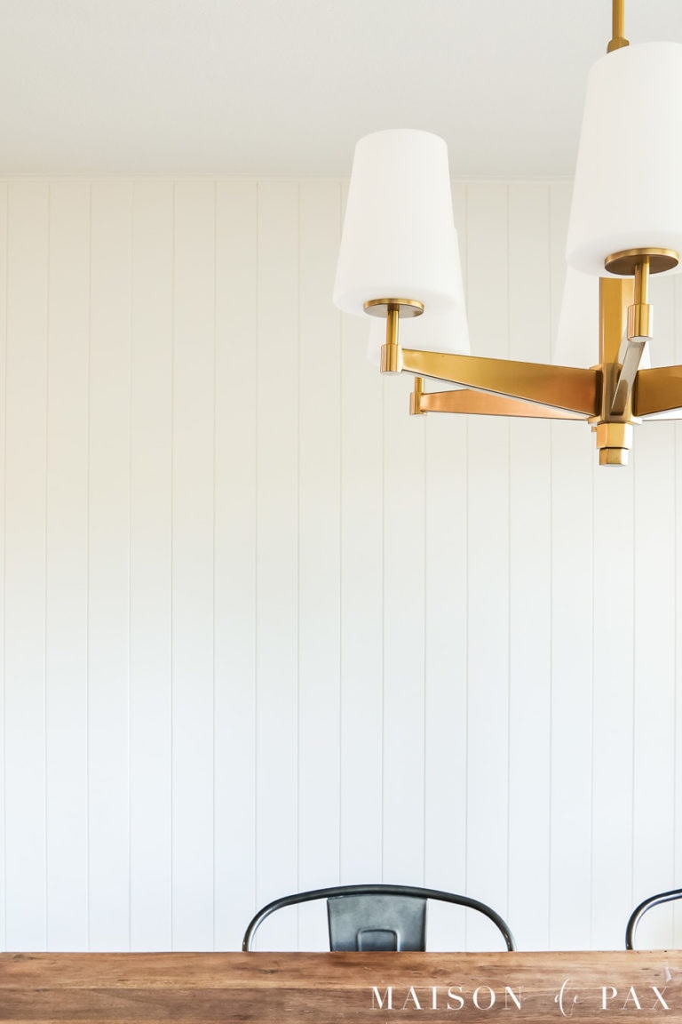 How to Install a Vertical Plank Wall - Maison de Pax