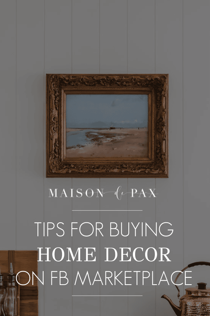 How to Find Furniture and Home Decor on Facebook Marketplace - Maison ...