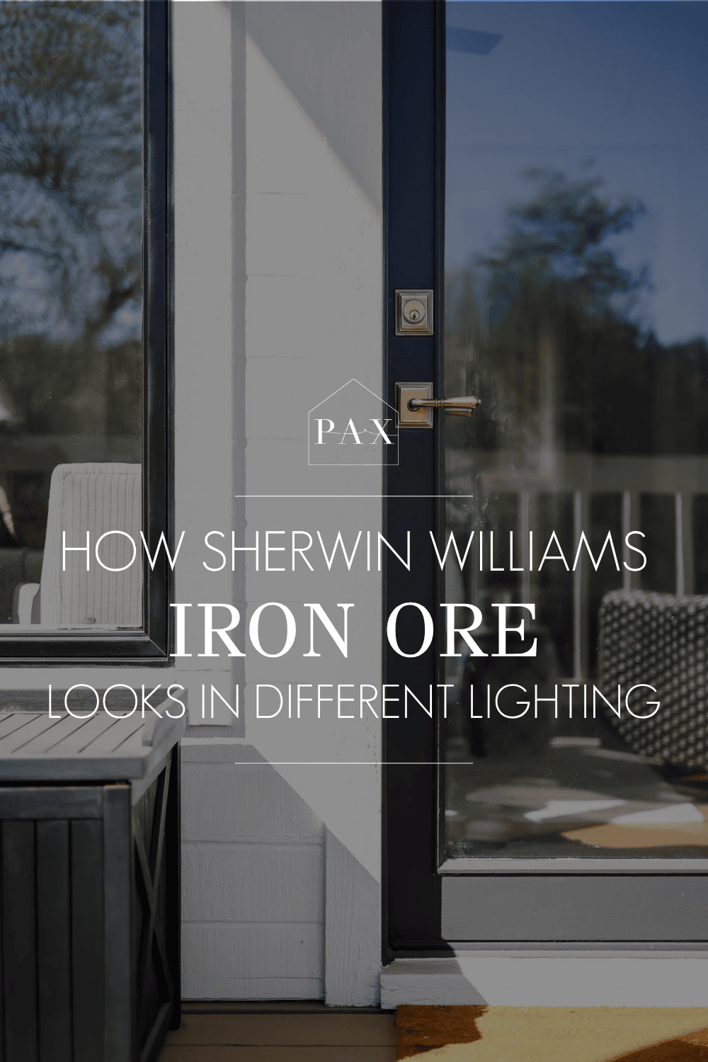 SW Iron Ore in Real Spaces - Maison de Pax